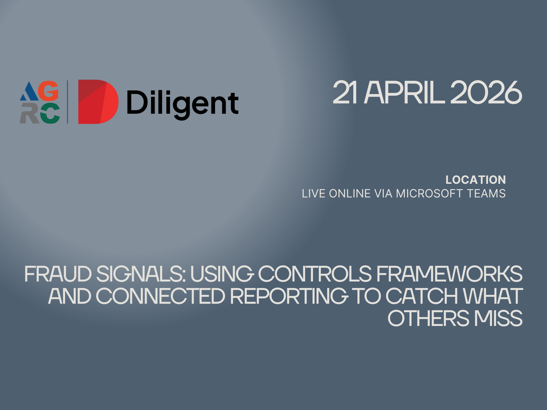 Fraud Signals: Using Controls Frameworks and Connected Reporting to ...