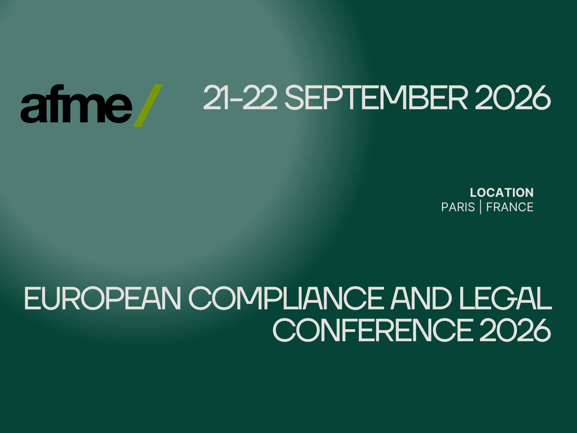 European Compliance and Legal Conference 2026 - The Compliance Digest